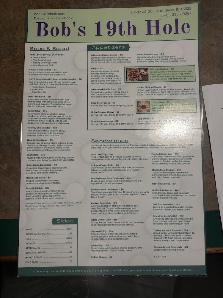 Bob's 19th Hole Restaurant and Bar - Bar in South Bend, IN